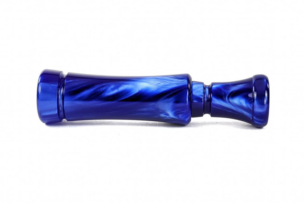 Blue Pearl - Short Pearl Cast Acrylic Rod - Deadshot Polymers