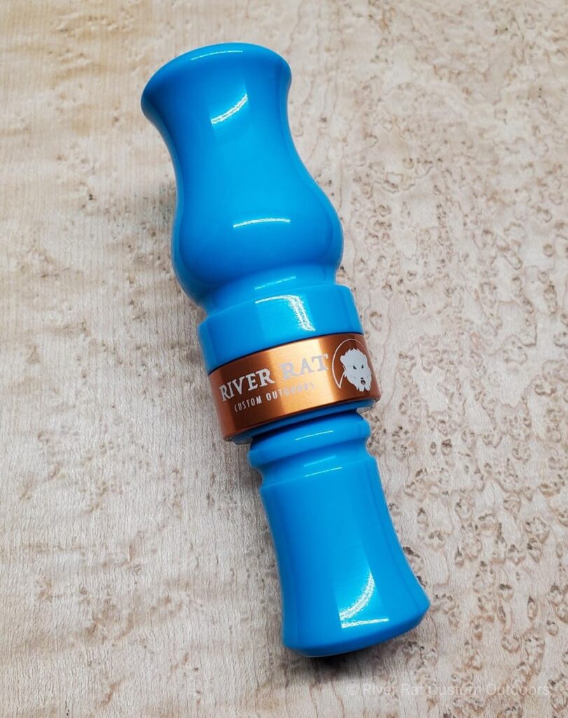 Sky Blue - Solid Cast Acrylic Rod - Deadshot Polymers