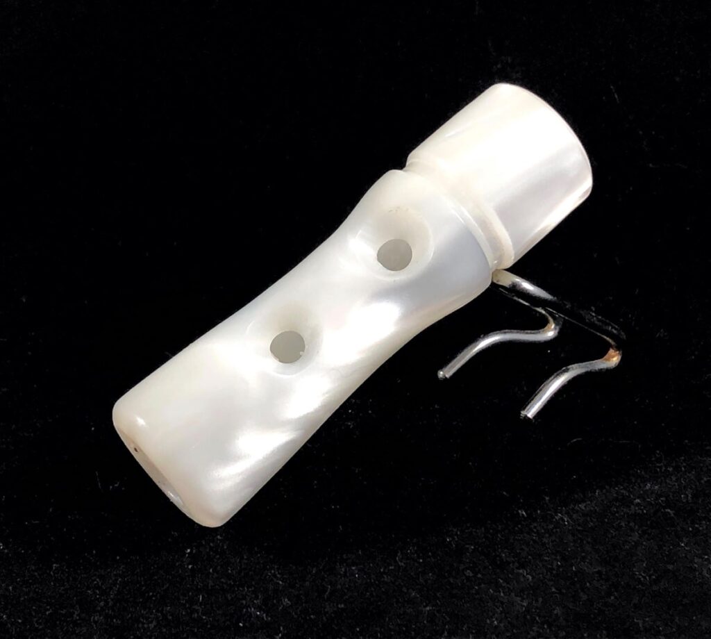 White Pearl - Short Pearl Cast Acrylic Rod - Deadshot Polymers