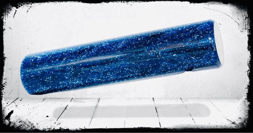 Blue Bassboat - Specialty Cast Acrylic Rod - Deadshot Polymers