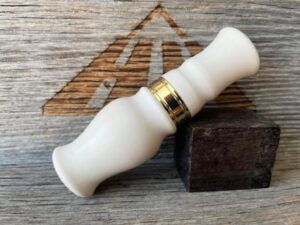 Bone White Micarta (Specialty Phenolic) Rod for Game Calls - Deadshot ...